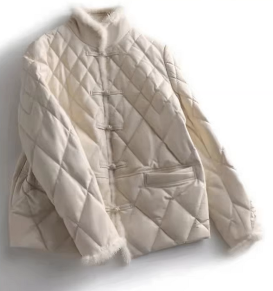 ダウンジャケット ファーコート（イエベ春・イエベ秋）（コート）｜イエベ服専門通販IEBEL（IEBEL（イエベル））