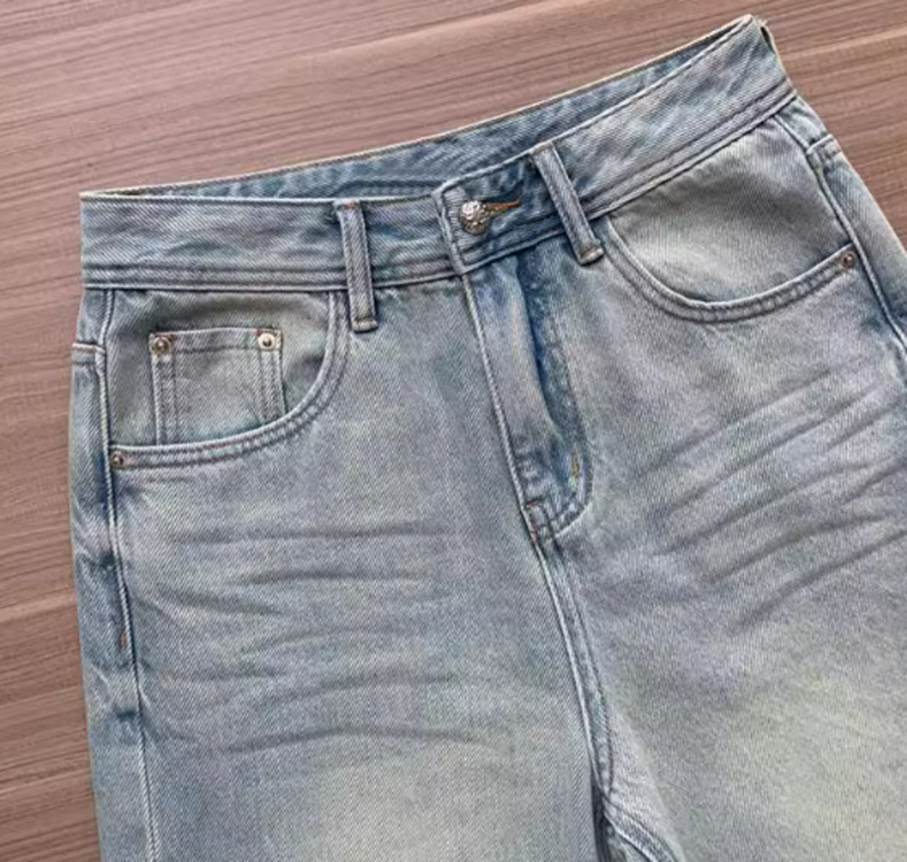 抜け感&美脚 デニムワイドパンツ（イエベ春・イエベ秋）（パンツ）｜イエベ服専門通販IEBEL（IEBEL（イエベル））