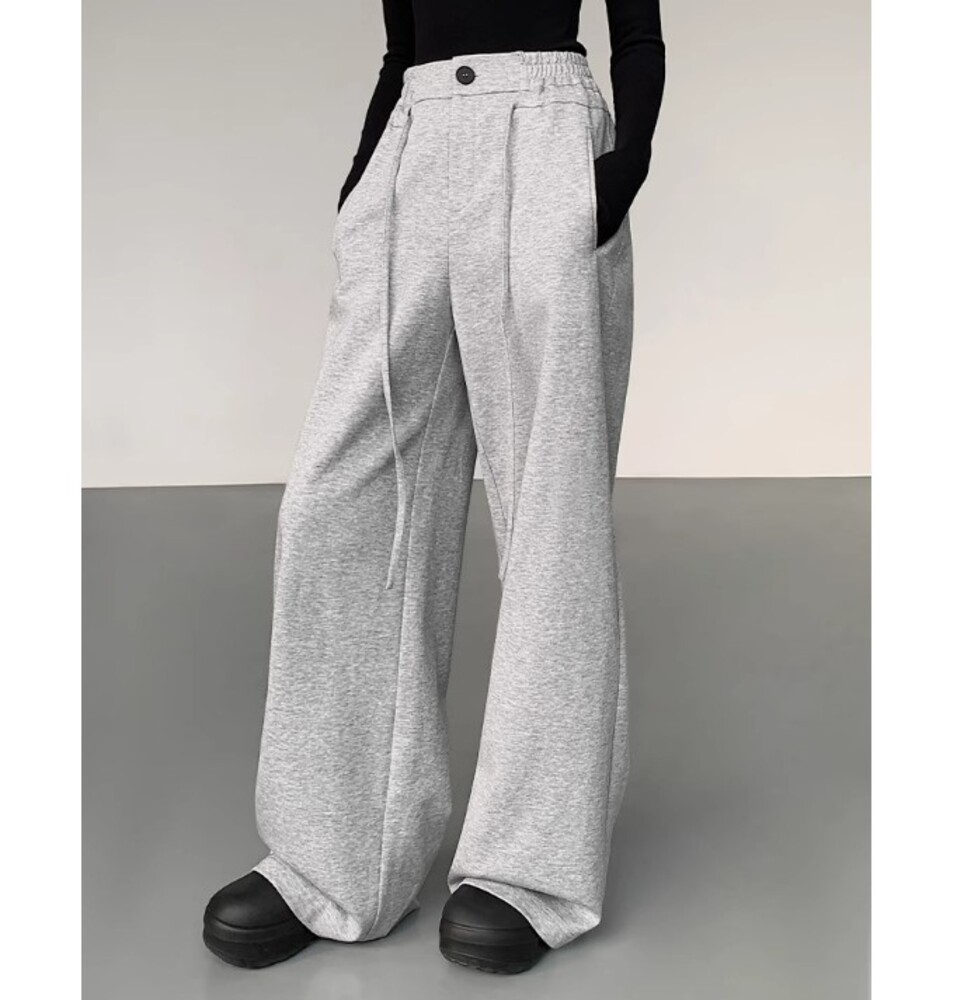 イエベ服 ハイウエスト スウェットパンツ(イエベ春向け・イエベ秋向け) ストレートパンツイエベファッション専門通販 Iebel