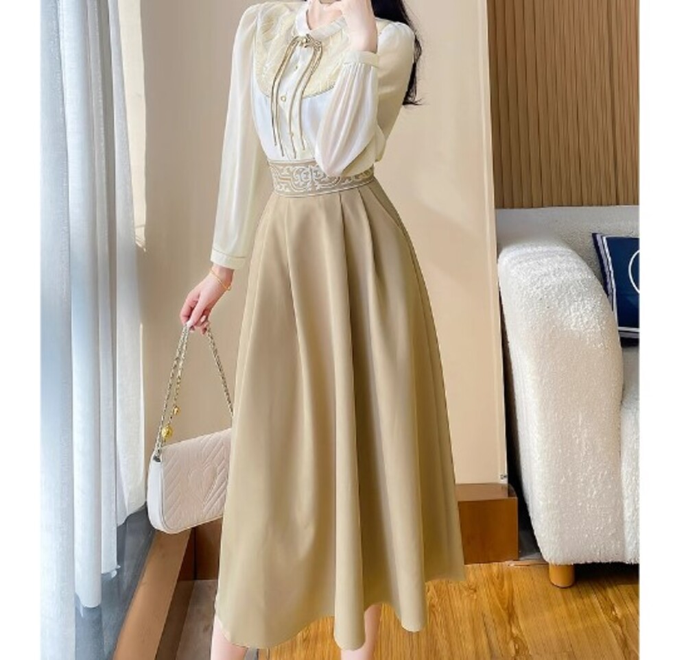 イエベ服 中国風 シャツワンピース（イエベ春向け・イエベ秋向け） ドレスワンピースイエベファッション専門通販 Iebel