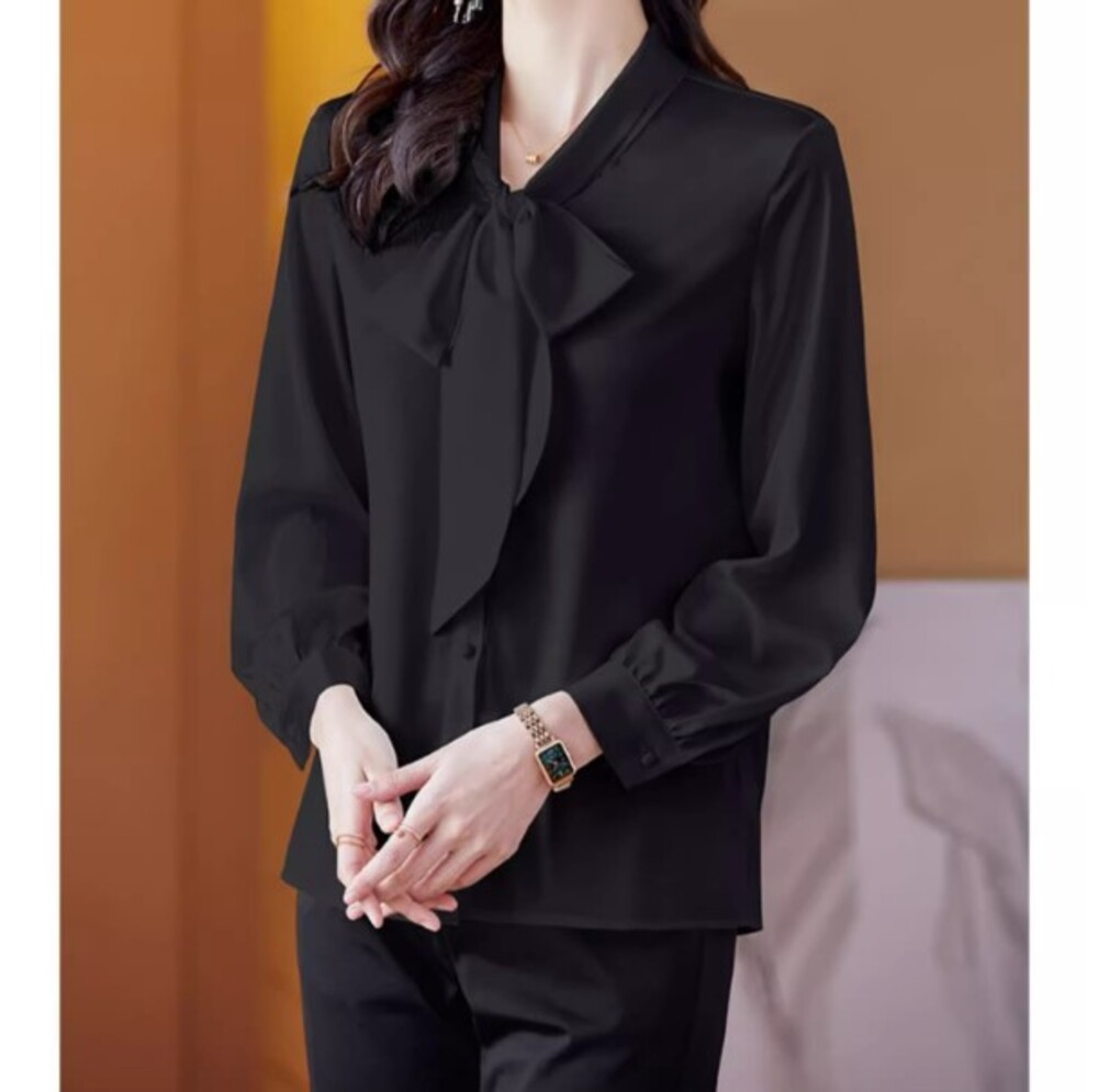 イエベ服 Vネックブラウス（イエベ春向け・イエベ秋向け） ボウダイブラウス|イエベファッション専門通販 IEBEL